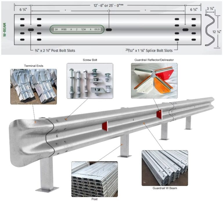W Beam Guardrail Manufacturer & Supplier - HuaAn Traffic