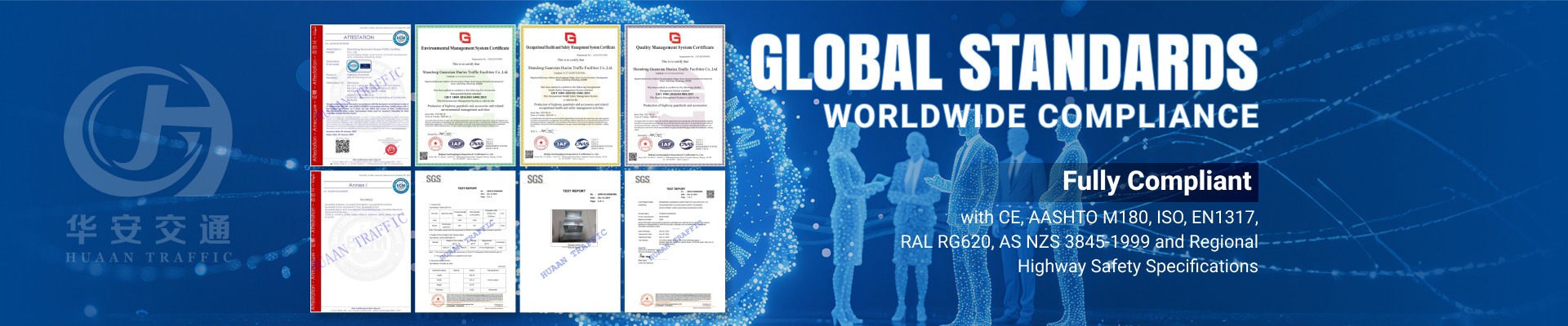 Thrie Beam Guardrail Original Manufacturer Factory Supplier - HuaAn Traffic